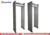 China Multi Alarm Tones Door Frame Metal Detector 1/ 8/ 16/ 24 Zones Selectable for sale
