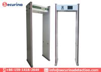 China Jewellery Walk Through Safety Gate , Security Walk Through Gate 7 Inch LCD Screen for sale