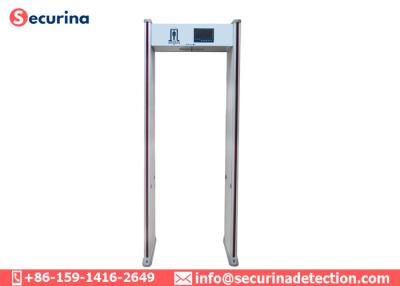 China Multi Zone Walk Through Metal Detector Airport Security Detector for sale