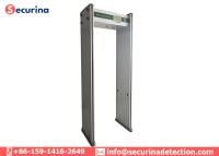 China Shockproof Multi Zone Metal Detector , Security Walk Through Gate 700mm Inner Frame for sale