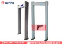 China Elliptical Walk Through Security Scanners 7 Inch LCD Screen 300 High Sensitivity for sale