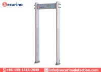 China IP55 Ellipse Walk Through Security Gate , Security Check Door 300 Levels Sensitivity Calibration for sale