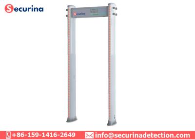 China IP55 Ellipse Walk Through Security Gate , Security Check Door 300 Levels Sensitivity Calibration for sale