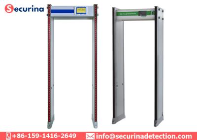 China IP65 Super Anti Interference Archway Metal Detector 33 Zones Intelligent Alarm for sale