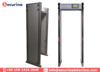 China AC264V Weapon Arch Metal Detector FCC SDoC 7in LCD Screen 33 Zones for sale