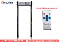 China LCD Screen Arched Metal Detector AC85V IP65 Weatherproof Stationary 8KHZ for sale
