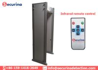 China Walk Through Archways Metal Detectors High Speed Passing With Aluminum Head Box for sale