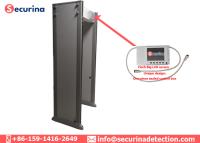 China 45 Zones Walk Through Security Detector 7 Inch LCD Display With Audible Visual Alarm for sale