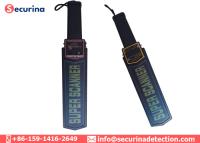 China Vibration Alarm Handheld Airport Scanner , Handheld Airport Scanner for sale