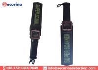 China Lightweight Hand Held Metal Detector Wand Scanner High Sensitive 270mW MD3003B1 for sale