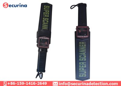 China Lightweight Hand Held Metal Detector Wand Scanner High Sensitive 270mW MD3003B1 for sale