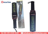 China Portable Electronic Security Metal Detector Wand Intelligent Alarm Continuous Adjustment for sale