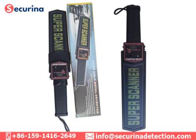China Portable Electronic Security Metal Detector Wand Intelligent Alarm Continuous Adjustment for sale