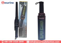 China Colleges Security Check Hand Held Body Scanner Continuous Adjustment With Alarm Light for sale