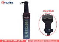 China Portable Electronic Security Metal Detector Wand Intelligent Alarm Continuous Adjustment for sale