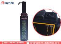 China Sound / Vibration Alarm Mode Security Hand Held Metal Detector 270mW 30-60mm Pin for sale