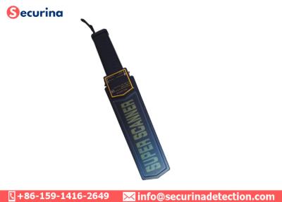 China Metal Hand Held Security Detector 270mW Audio Alert LED Indicator Long Lifespan for sale