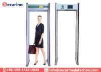 China Arch Metal Walk Through Security Detector 33 Multi - Zone 7 Inch LCD Screen 50/60Hz for sale