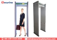 China 33 Multi Zone Walk Through Metal Detector With 7inch Big LCD Screen for sale