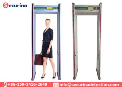 China Anti Interference Airport Security Walk Through Gate , Full Body Metal Detector for sale