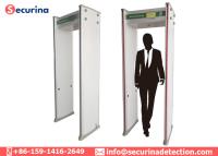 China 33 Multi Zone Walk Through Metal Detector With 7inch Big LCD Screen for sale