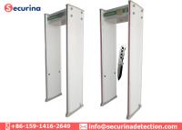 China 33 Zones Security Walk Through Metal Detectors Weapon Inspection Devices 2 Years Warranty for sale
