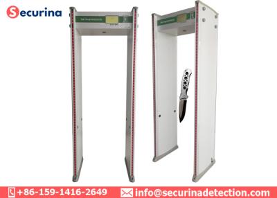 China Security Body Scanner Walk Through Metal Detector With Human Indicating Lights for sale