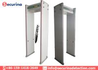 China Multi Lanuague Operation Pass Through Metal Detector 33 Pinpoint Zones LCD Screen for sale