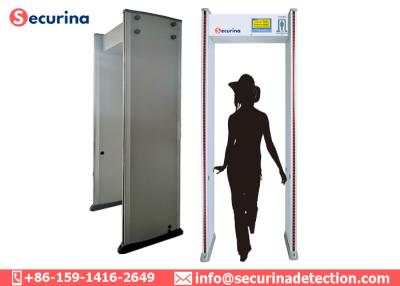 China 33 Zones Security Walk Through Metal Detectors Weapon Inspection Devices 2 Years Warranty for sale
