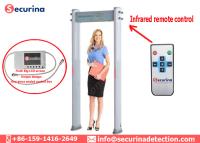China Intelligent 8 16 24 Zones Pass Through Metal Detector For Large Public Event for sale