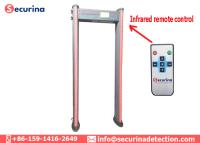 China Visual Alarms Walkthrough Metal Detector , Airport Security Metal Detector Super Sensitivity for sale