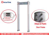 China IP55 Weather Proof Checkpoint Metal Detector Security Gates With Cylinder Door Frame for sale