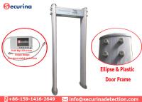 China Elliptic Column Metal Detector Scanner , Waterproof Metal Detector For Buildings for sale