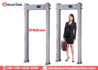 China Elliptic Column Door Frame Security Check Equipment , Walk Through Metal Detector for sale