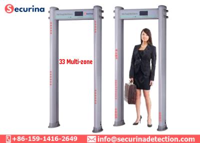 China Elliptic Column Door Frame Security Check Equipment , Walk Through Metal Detector for sale