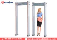China Court Safe Door Frame Metal Detector Ntelligent Convert Zones 300 Level DSP Tech for sale