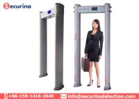 China AC100V~240V Metal Detector Walk Through Gate With 300 Grades Sensitivity Level for sale