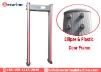 China Light 55 Kgs Commercial Metal Detector , Metal Detector Door Frame 33 Detecting Zones for sale
