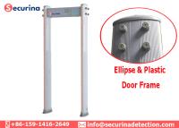 China Elliptic Column Door Frame Security Check Equipment , Walk Through Metal Detector for sale