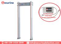 China Portable Pass Through Archway Metal Detector 15w Low Voltage DC Digital Signal Processing for sale