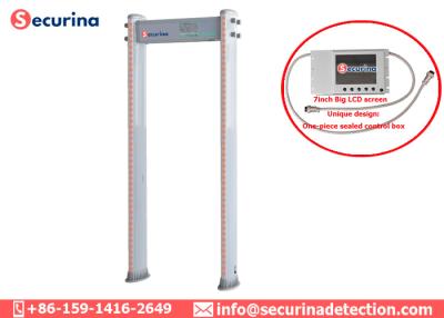 China Portable Pass Through Archway Metal Detector 15w Low Voltage DC Digital Signal Processing for sale