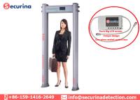China Walk Through Archway Metal Detector Safety Equipment 8/16/24 Zones AC100V~240V 50/60Hz for sale
