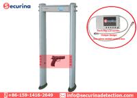 China IP55 Waterproof Security Walk Through Gate , Metal Detector Security Doors for sale