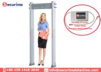 China Digital Security Gate Archway Metal Detector with IP55 Weatherproof Grade for sale