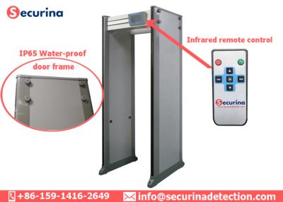 China Government Buildings Check Archway Metal Detector IP65 With Remote Controller for sale