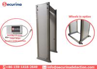 China Digital 33 Detecting Zone Walk Through Security Gates Detector For Protection for sale