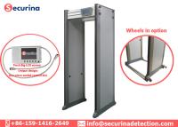 China Security Check Arch Metal Detector Door Outdoor Waterproof Anti - Drop Function for sale