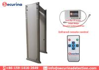 China AC264V Weapon Arch Metal Detector FCC SDoC 7in LCD Screen 33 Zones for sale
