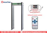 China Easy Install Body Scanner Metal Detector , Walk Through Safety Gate 33 Zones for sale