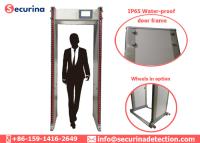 China Easy Install Body Scanner Metal Detector , Walk Through Safety Gate 33 Zones for sale